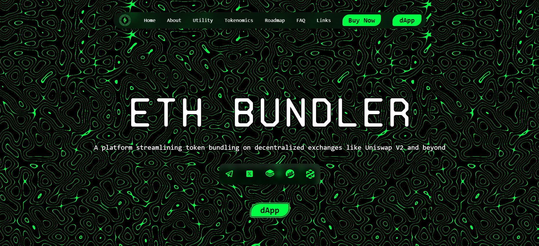 Eth-Bundler - Token Bundling Platform for Decentralized Exchanges